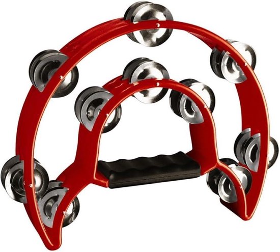 TAB-1 RD 20 Jing Cutaway Tambourine - Rood - Professioneel Percussie ...