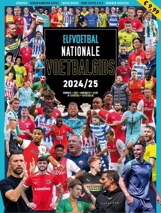 ELF Voetbal Nationale Voetbalgids 2024/25 - De meest complete ...