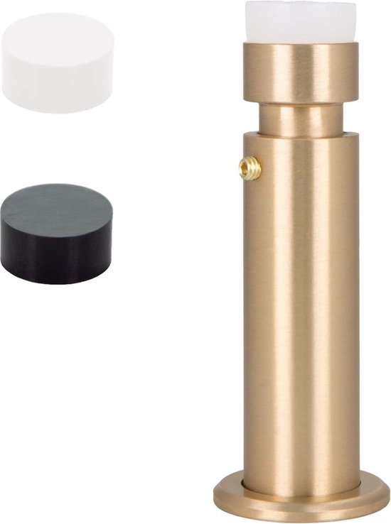 Door Stopper adjustable threaded base screw mounting including ...