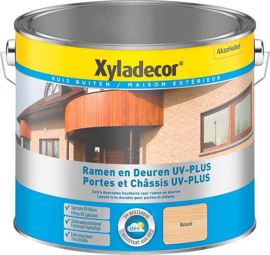 Xyladecor - Ramen & Deuren UV-Plus - Lichte eik - 2,5 L | bol