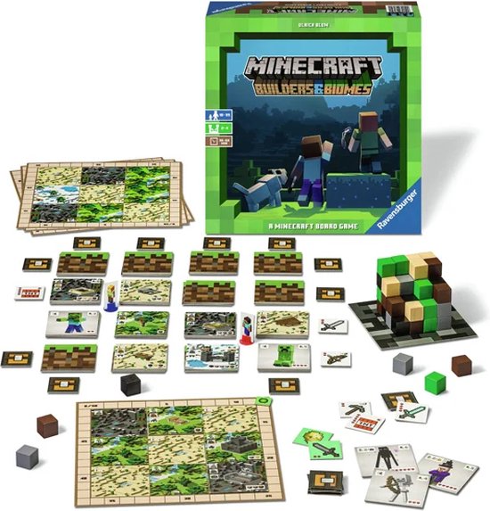 Ravensburger Minecraft Bordspel - Spannend Gezelschapsspel | bol