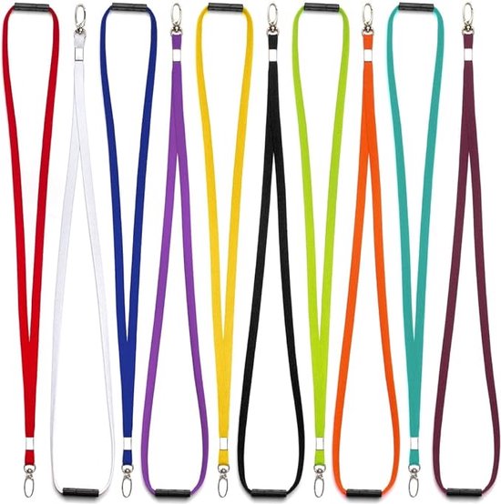 CKB ltd Keykoord met veiligheidsfunctie - meerkleuren set 10 stuks | bol