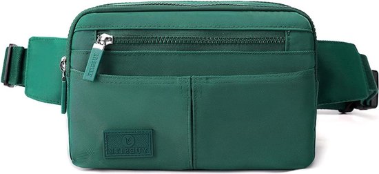 Heuptasjes - Donkergroene crossbody heuptas met verstelbare riem voor ...