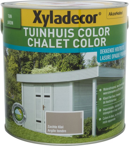 Xyladecor - Tuinhuis Color - Zachte Klei - 2,5 L | bol