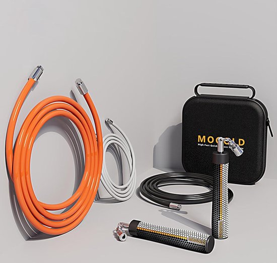 Eenvoudig verstelbare gewichten - Gewogen springtouwen met 360 graden ...