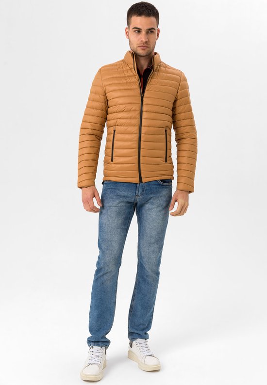 Jimmy Sanders Jas Heren Mosterd - L | bol