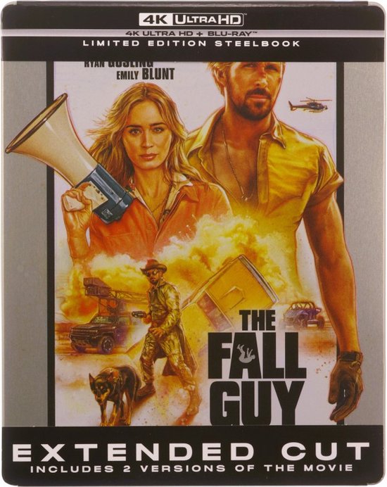 The Fall Guy [Blu-Ray 4K]+[Blu-Ray] Limited Edition Steelbook, Hannah ...