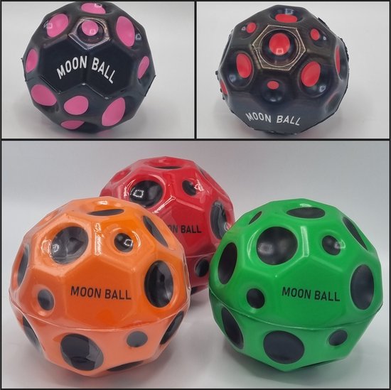 Happy trendz® set van 2 MoonBall 6 CM + 1 x Monster MoonBall 9.5 CM ...