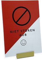 Niet Storen Bordje Kantoor - Aanspreekpunt editie - Voor collega's | bol