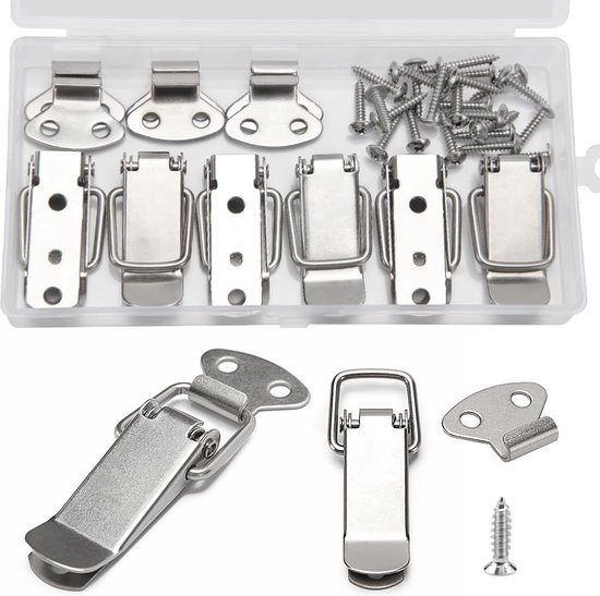 Allecto Plus - 6 Sets Veerbelaste Toggle Vanggrendel 72mm Hasp Toggle ...