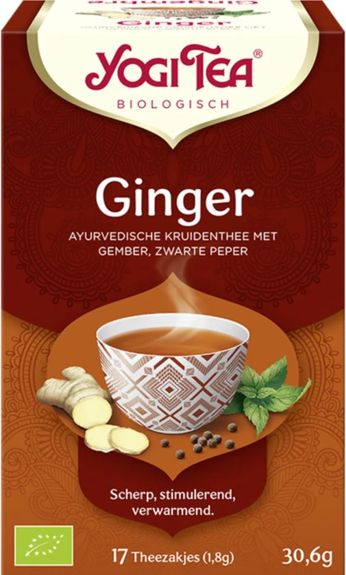 YOGI TEA GINGER BIO | bol