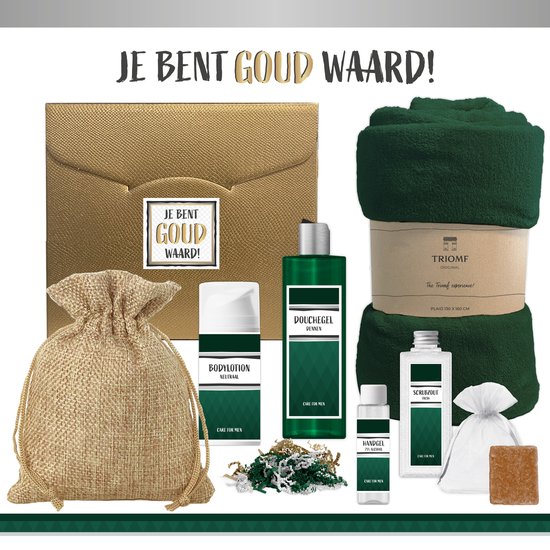 Geschenkset "Je Bent Goud Waard" - 7 Producten - 1100 Gram | Luxe ...