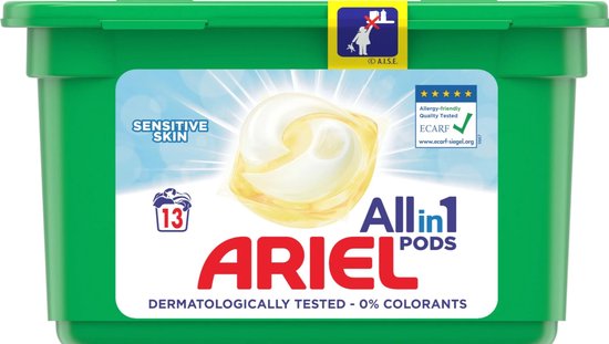 Ariel All in 1 Pods Sensitive Skin 13 PODS | bol