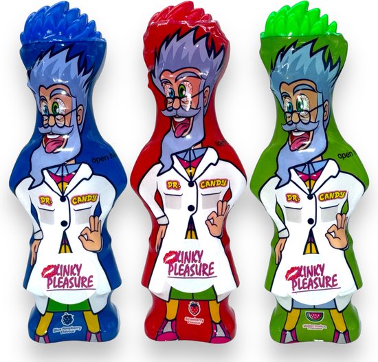 Dr. Candy - Snoep Spray - 3 Smaken - Display 12 Stuks | bol