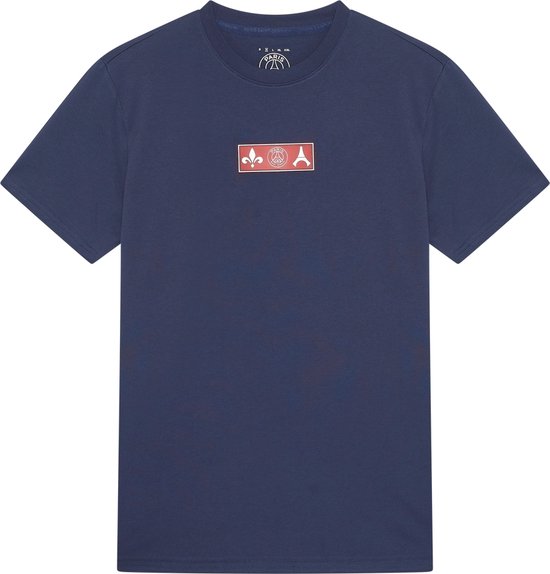 PSG Symbol T-Shirt Heren - Maat XL - PSG Lifestyle T-Shirt - Blauw ...