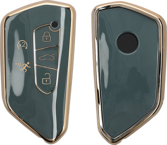 kwmobile autosleutel hoesje geschikt voor VW Golf 8 5-knops Seat Leon ...