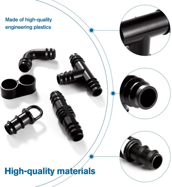 50 Stuks Drip Irrigation Fittings Kit voor 16mm Buizen ...