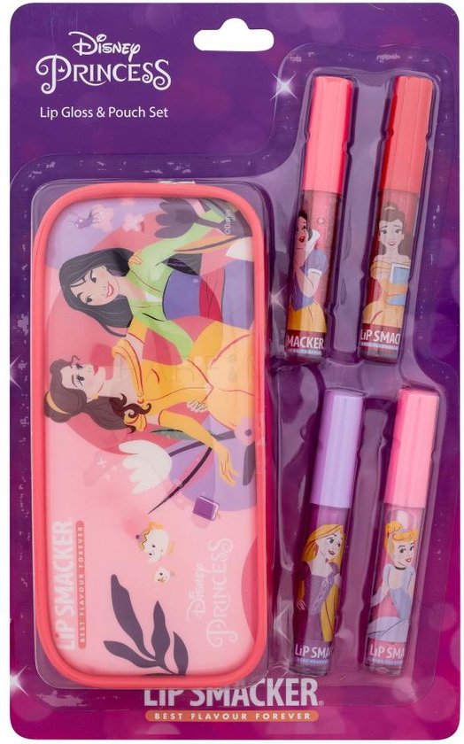 Disney Princess Lip Gloss & Pouch Set - Gift Set 6ml | bol