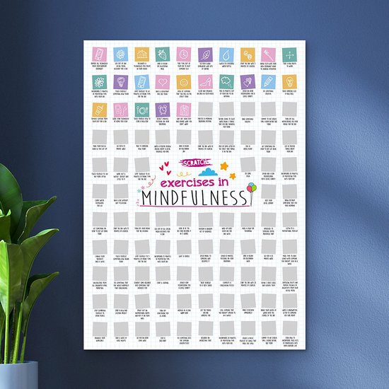 #Winning Mindfulness Poster - Krasposter - 100 Manieren - Bewust Omgaan ...