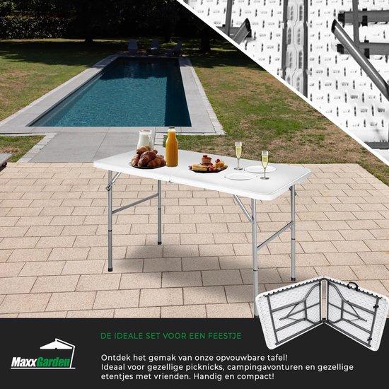 Campingtafel - Tuintafel - Biertafel - Buitentafel - Klaptafel ...