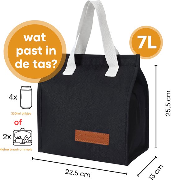 Kioto Koeltas - Lunchtas - Geïsoleerd Koeltasje Klein - 7L - voor ...