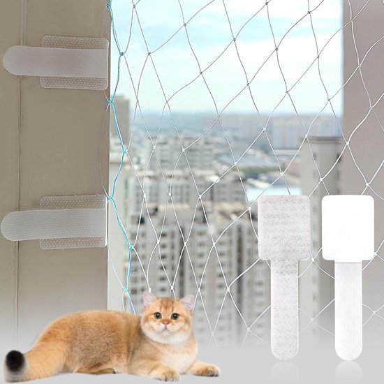 Kattennet balkon - Kattenbeschermingsnet - Balkon Net - Balkonnet ...