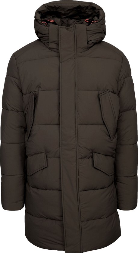 Save The Duck Jas Wilson Bruin - Maat XL - Heren - Winterjassen | bol