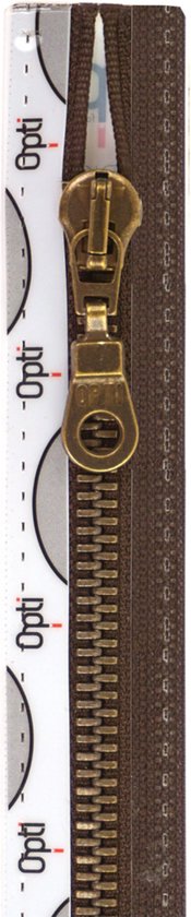 Opti Rits M60 bronskleurige metaalrits 6mm deelbaar | bol