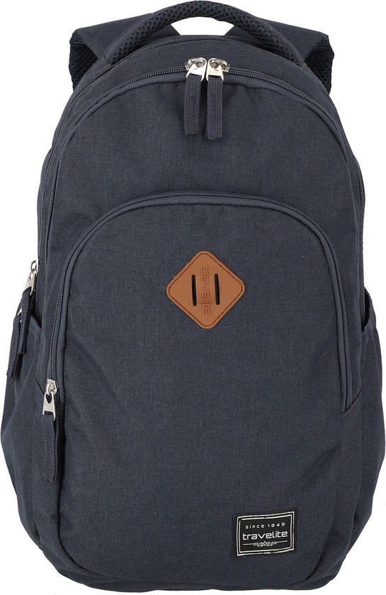 travelite Vrije tijd rugzak Rugzak met laptopvak Basic Melange A4 ...