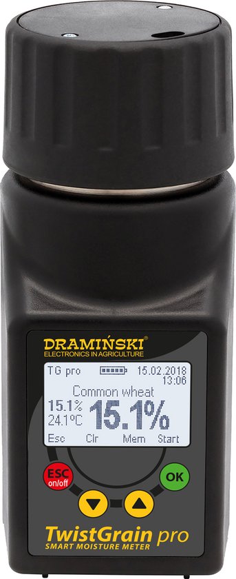 Draminski - GMM mini Grain Moisture Meter (Coffee, Cocao, Grains, etc ...