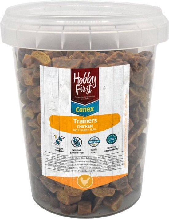 Hobby First Canex 100% Pure Trainers Chicken 250 gram - Hond | bol