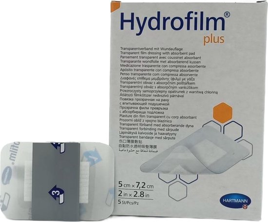 Hydrofilm Plus 5x7,2cm 5 P/s | bol