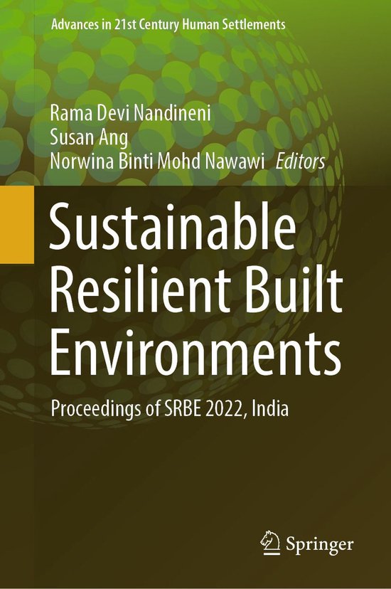 Advances in 21st Century Human Settlements - Sustainable Resilient ...