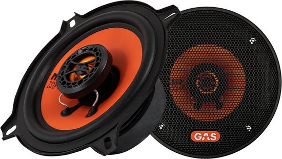 GAS Audio POWER MAD X1-54 5.25'' / 130mm / 13 cm Auto speakers coaxiaal ...