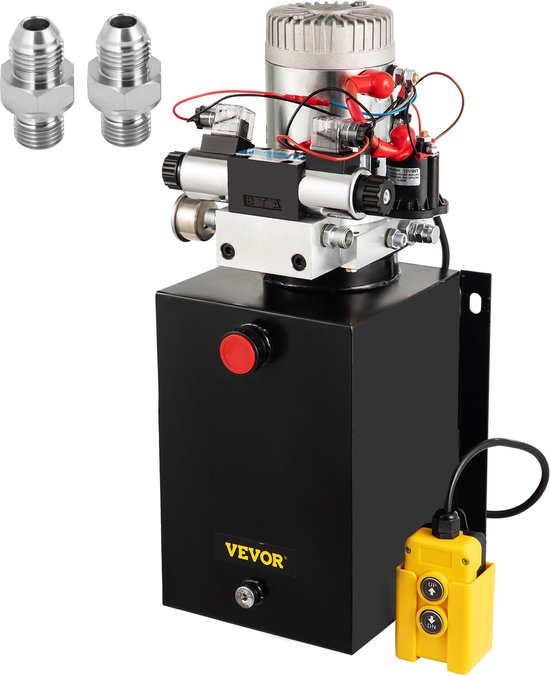 VEVOR Hydraulisch Aggregaat-12 volt Hydraulische pomp met Dumptrailer ...