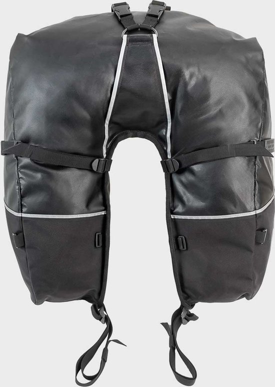 Giant Loop Coyote zadeltas voor op de Motor - Zwart - 2024 | bol