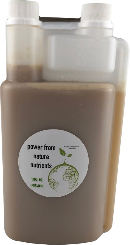 Power from nature nutrients 1 L- Meststof 100 % natuurlijk - beendermeel bloedmeel... | bol