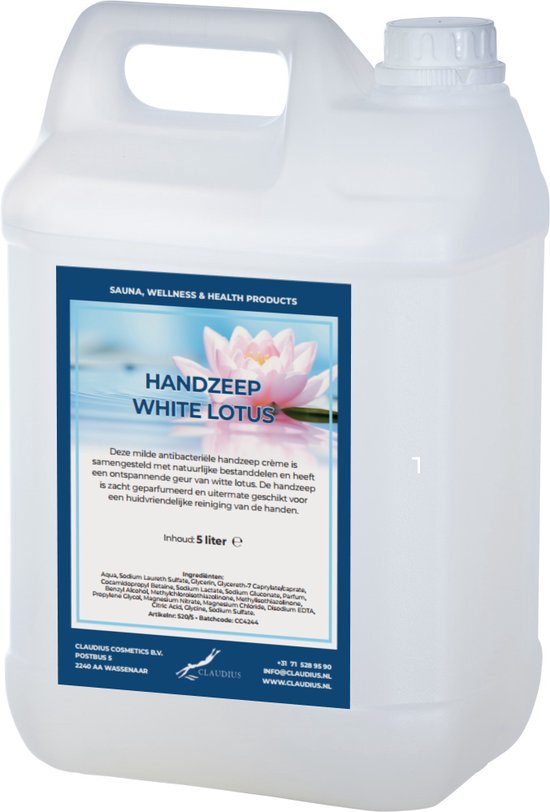 Handzeep White Lotus 5 liter | bol