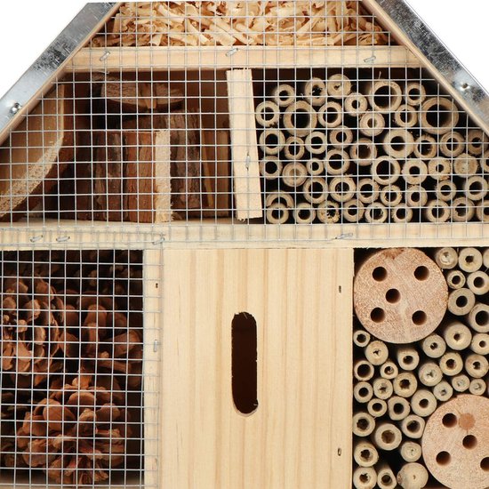 Hotel de insectos de madera - Casa de abejas para insectos voladores ...