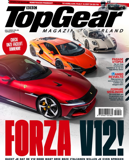 TopGear Magazine 229 - Juli 2024 | bol