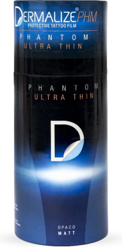 Dermalize Pro Phantom Ultra Thin Protective Tattoo Film - Roll (15cm x ...