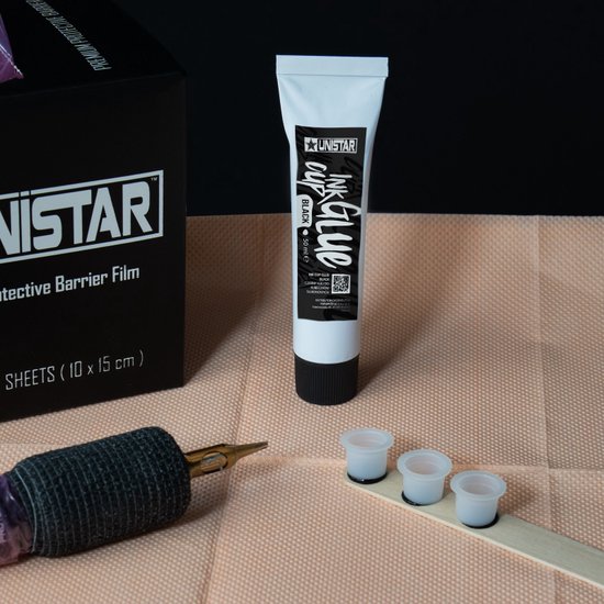 Unistar - Ink Cup Glue | Professionele Ink Caps | Tattoo Inkt | Inkt ...