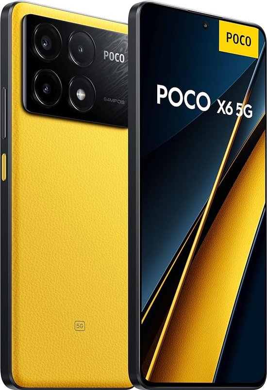 POCO X6 Pro 5G 16,9 cm (6.67") Dual SIM USB Type-C 8 GB 256 GB 5000 mAh ...