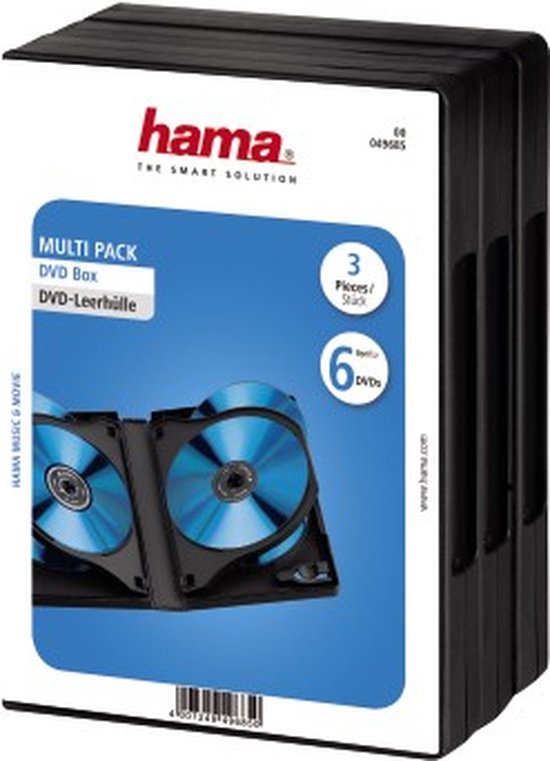 Hama Dvd 6-Box 3-Pack | bol
