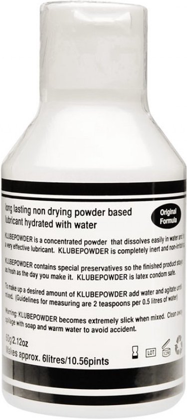 K Lube glijmiddel poeder voor 6 liter glijmiddel | bol