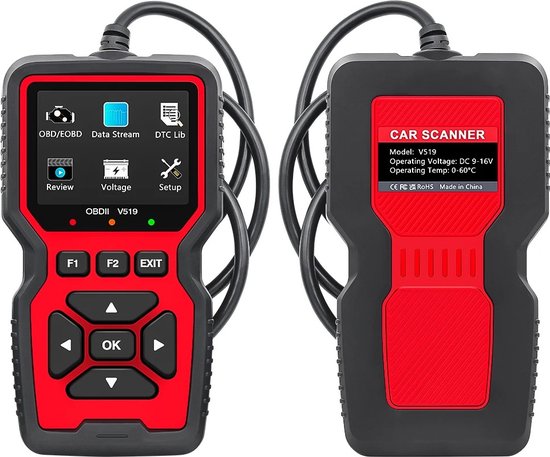 OBD Scanner - Auto Uitlezen - Nederlandse Taal - OBD2 Auto Scanner ...