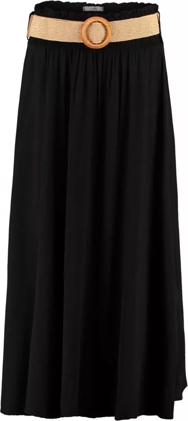Lange damesrok Hailys Sina - zwart - S | bol