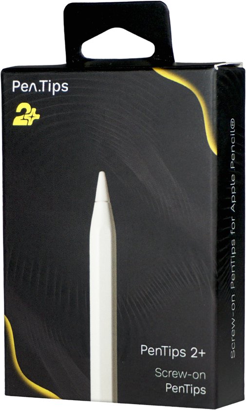 PenTips 2+ | Wit | Hard | Tip met Textuur | Apple Pencil | Schroefbaar | Tekenen |... | bol