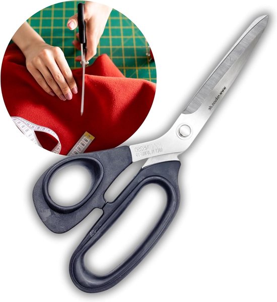 Tailor Scissors with Micro Teeth Solid Rubber Handles Japan 20 cm - 8 ...