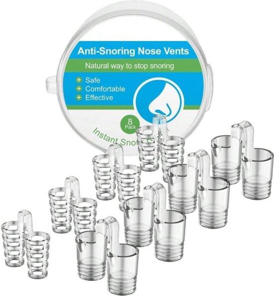 Anti Snurk - Anti Snurk Klemmetjes - Voor In De Neus - Neus Spreiders ...